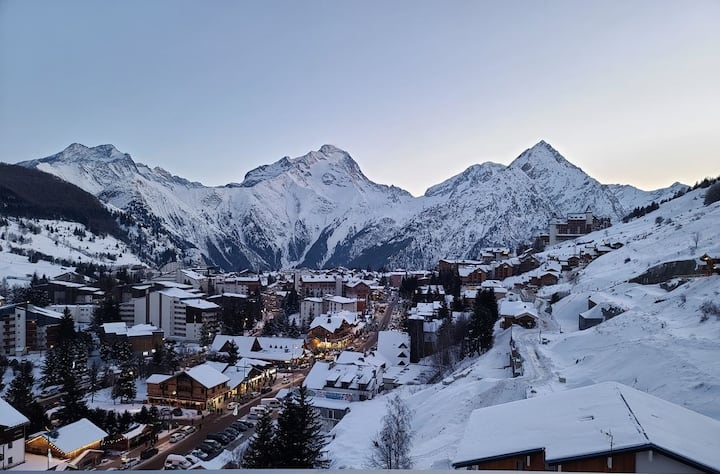 Appt Les Deux-alpes 6 Pers Au Calme, Vue - Les Deux Alpes
