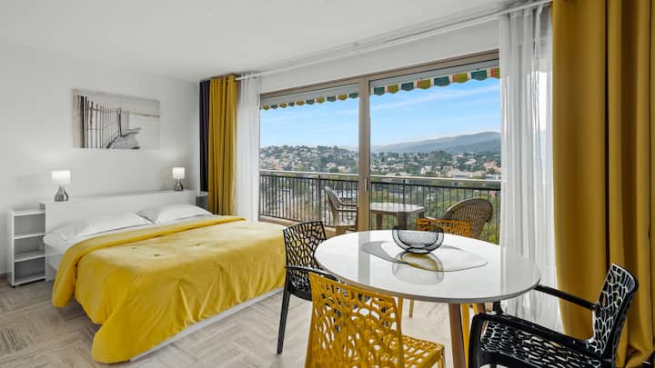 Studio Moderne, Vue Sur Marina - Mandelieu-La Napoule