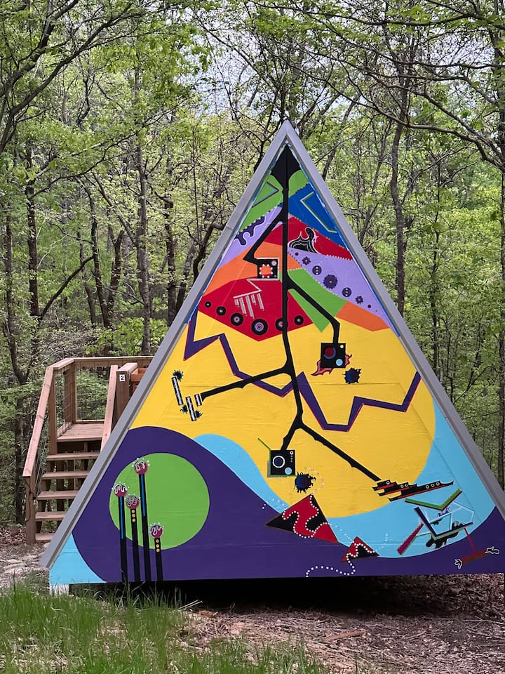 G-2 Glamp In Bohamia - 268 Acre Forest Retreat - Talladega, AL