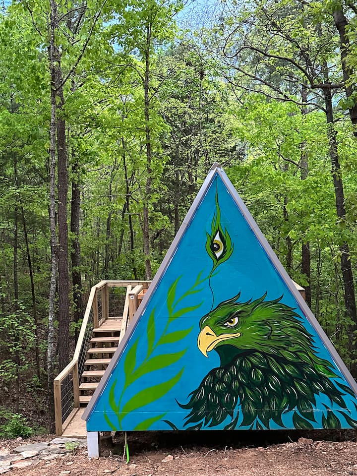 G-4 Glamp In Bohamia - 268 Acre Forest Retreat - Talladega, AL