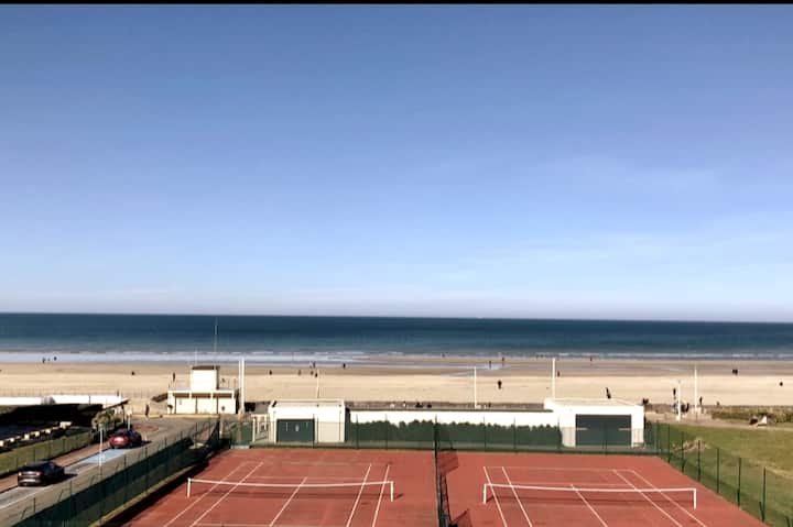 Magnifique Duplex 120m2-4 Chb - Pleine Vue Mer - Deauville