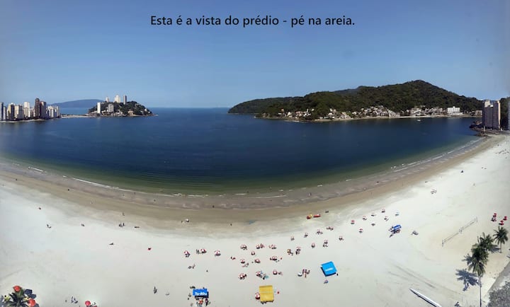 Pé Na Areia Em São Vicente - Sao Vicente, Brazil