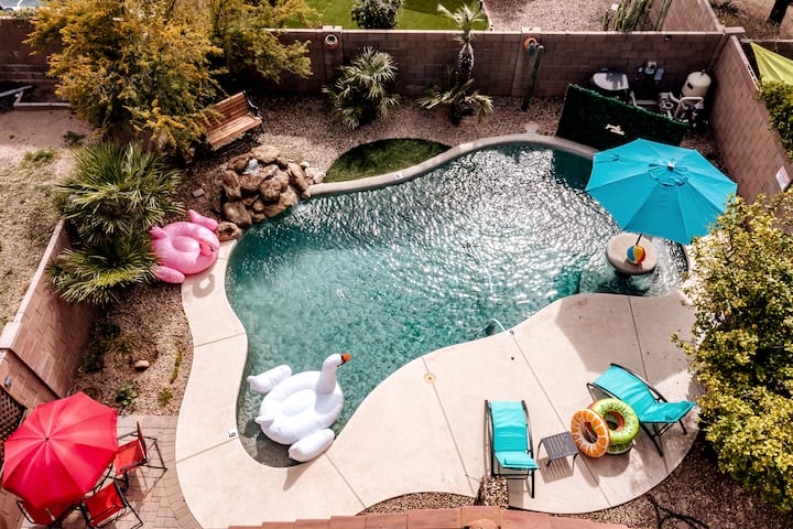 Desert Oasis: 4br W/ Heated Pool, Games, Near Jw - Phoenix, AZ