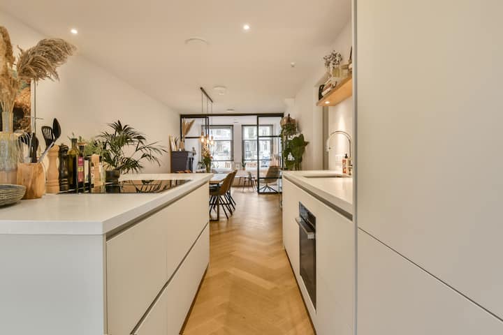 Family Canalhouse With Children's Rooms & Garden - Amszterdam