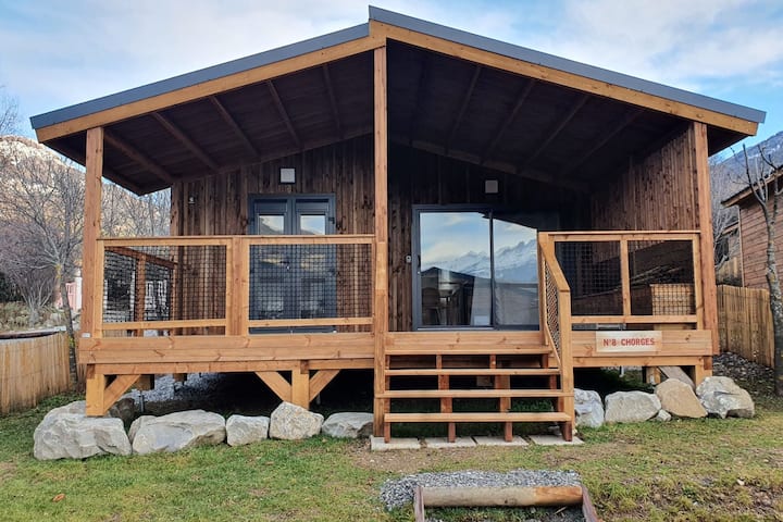 Chalet Cosy En Bois 6 Pers - Embrun