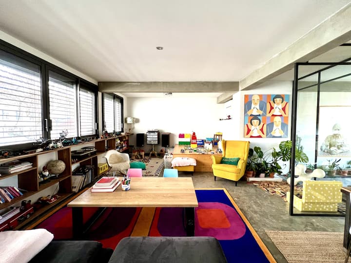Loft Contemporain Avec Terrasse - Lyon