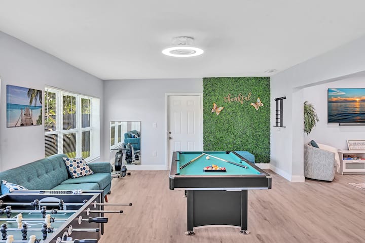 6 Mi To Beach | Game Room | Wi-fi | Family Retreat - Fort Lauderdale