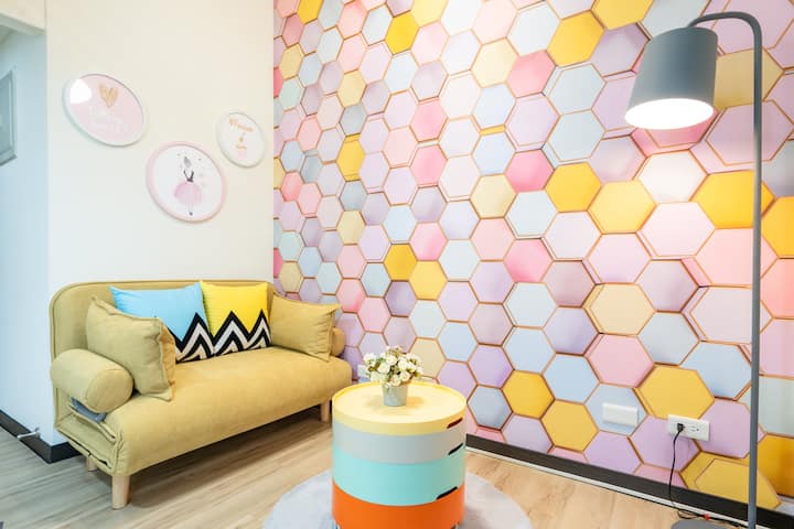 Rl Apt W/ Lift Near Ximen Mrt 西門町Loft 近西門地鐵站 獨立浴室 - Taipei