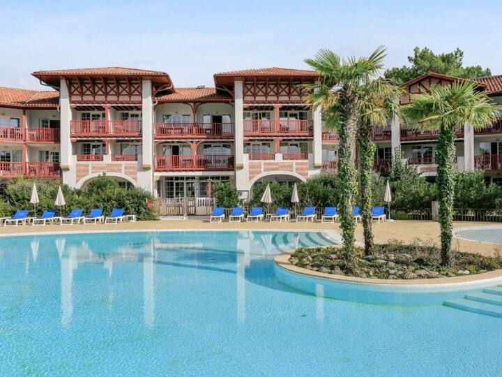 2 Pièces  35 M2 - 4/5 Personnes En Rdc Sur Jardin - Biscarrosse