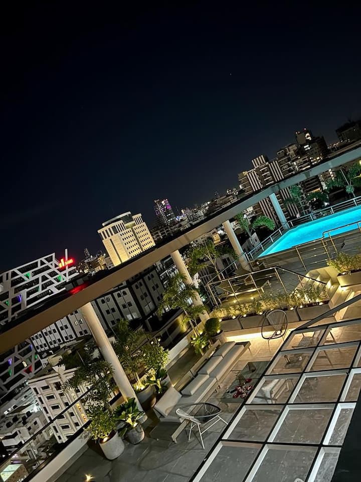 Luxury Apt Central,7th Floor In Piantini - Santo Domingo