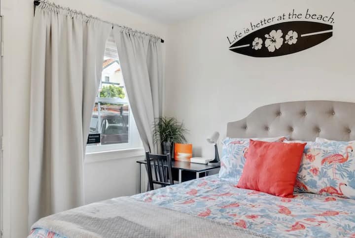 Cozy 1br Bungalow By The Beach, Coffee, And Dining - Oceanside, Californie