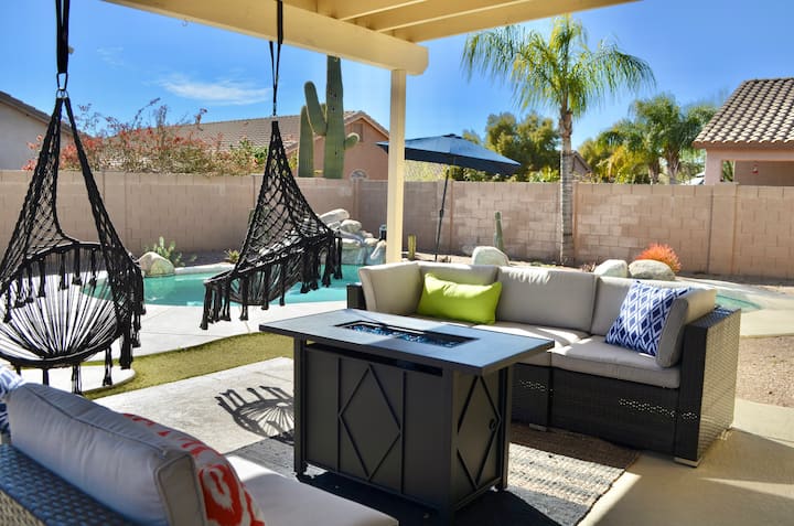 Cozy Desert Oasis Getaway + Pool - Marana, AZ