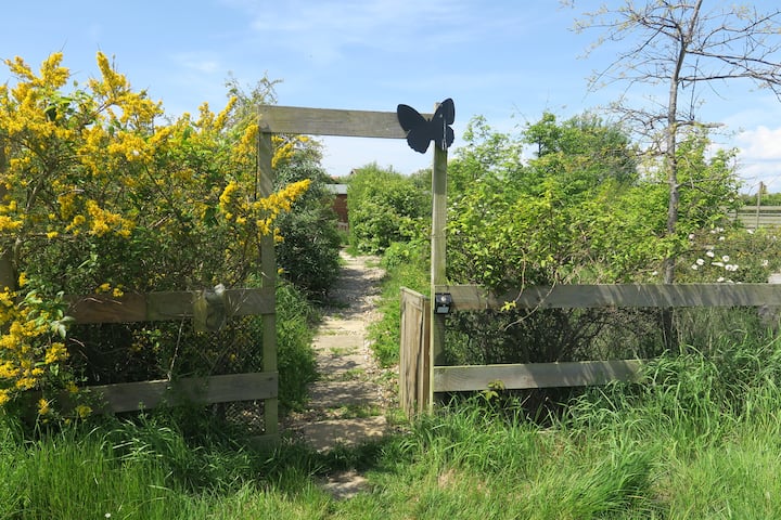 Off-grid Cabin In Private Garden Near To Beach - Pagham