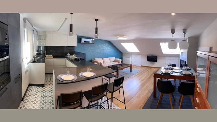 ÁTico 22 - Céntrico, Aire Acondicionado Y Parking - Cambados