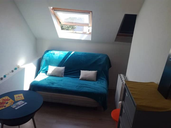 Chambre Au Calme Petit Salon Privé Accès Jardin - Rouen