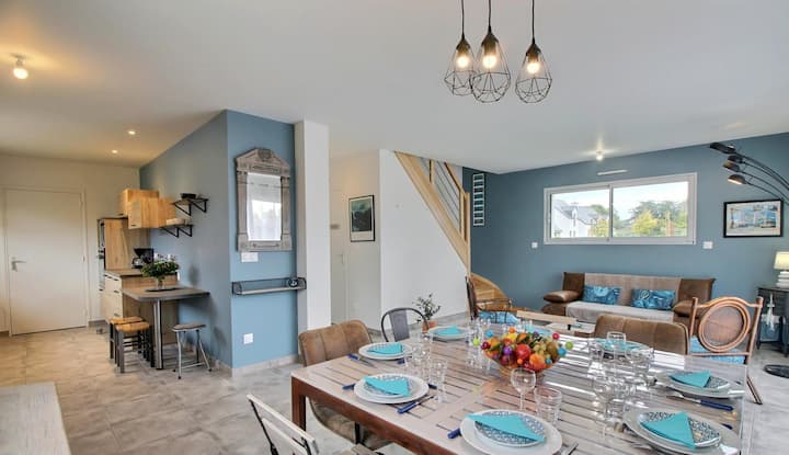 Plage à 800m. "Ty Lilyves" : Gîte Classé 3 éPis - Sarzeau