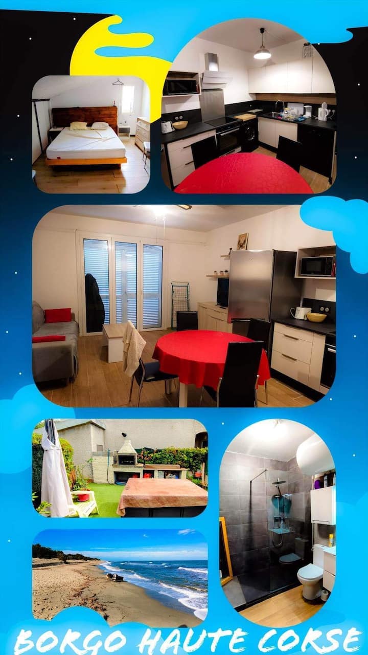 Maison 5min De La Mer - Borgo