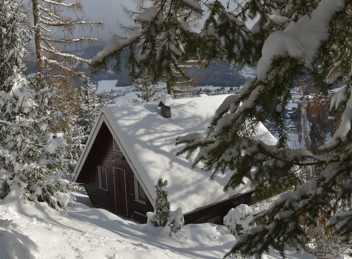 Chalet Perché Dans La Forêt Avec Vue Imprenable - Autrans