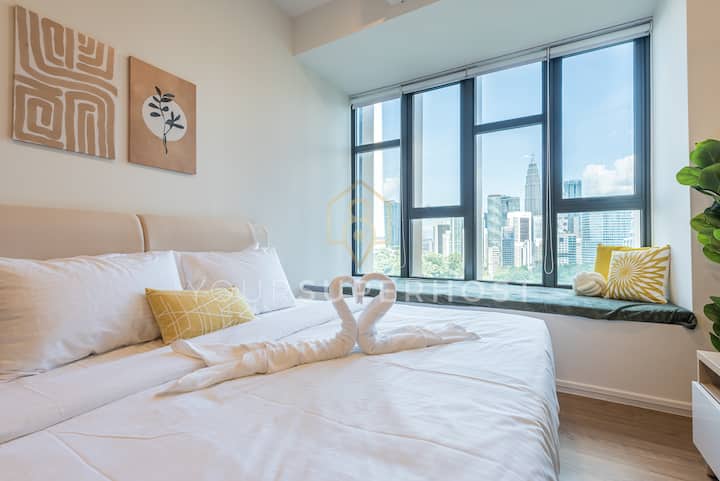 Klcc & Kl Tower View【7n Offer -10%】skypool & Bar - Kuala Lumpur