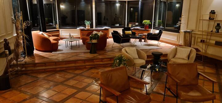 Manoir De La Sauldre - Chambre Tahiti Du Loir - Aubigny-sur-Nère