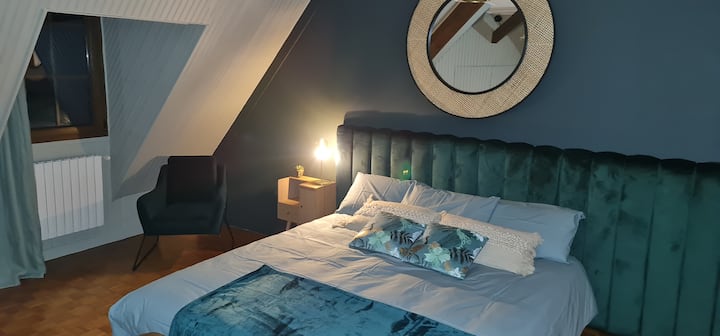 Manoir De La Sauldre - Chambre Jus2pomme - Aubigny-sur-Nère