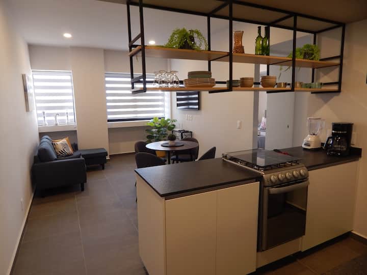 Departamento Nuevo Céntrico Zona Chapultepec - Guadalajara