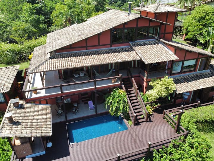 Aconchego Com Vista Magnífica Em Ilhabela - Ilhabela