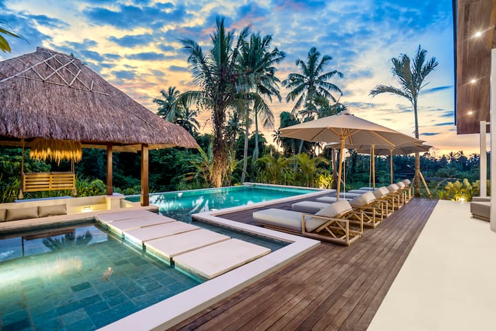 Tchikobo 3BR Villa w/ Jungle & Rice Field View - Villas for Rent in ...