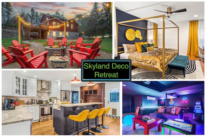 Pup-friendly Asheville Oasis:game|sauna|hot Tub - Sierra Nevada