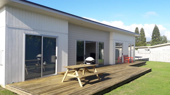 Life's A Beach On Longboard! - Waihi Beach