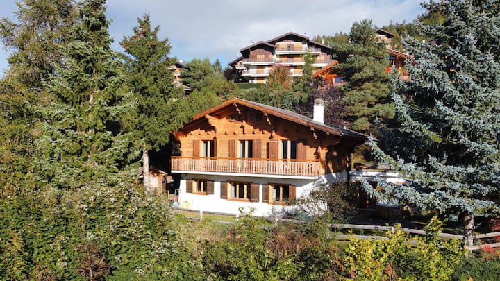 Classic Contemporary Swiss Chalet - Veysonnaz