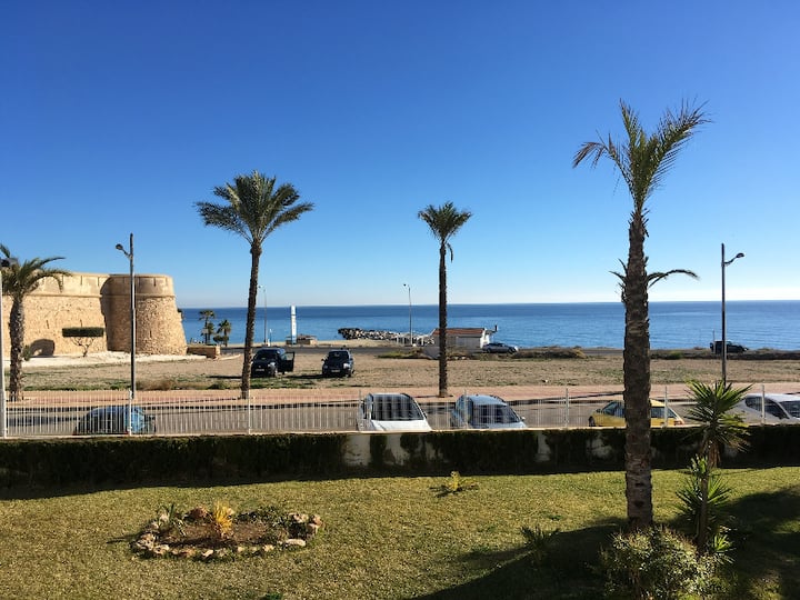 Terraza Vista Mar, 5 Minutos Andando A La Playa - Águilas