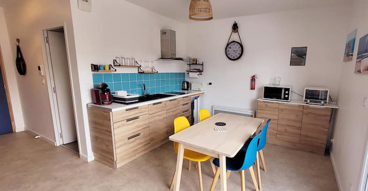 Studio Récent Avec Piscine - Longeville-sur-Mer