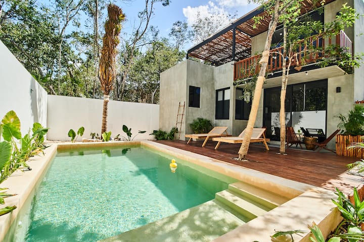 Casa Atréyu Private Jungle Villa W/ Pool/ Starlink - Tulum