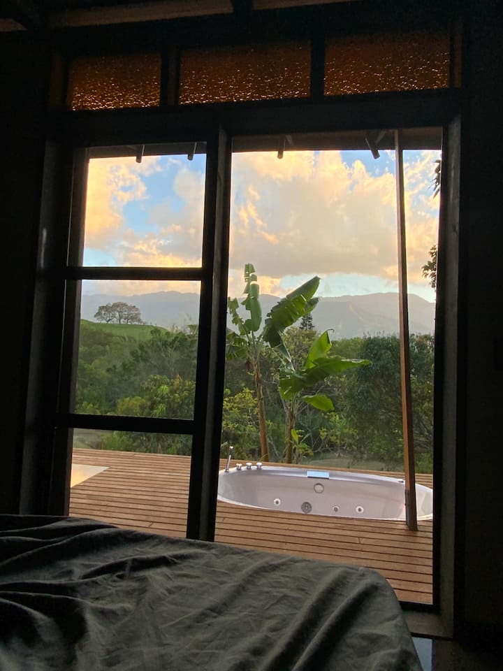 Eco-cabin - Jacuzzi, Nature & Waterfalls - Barbosa