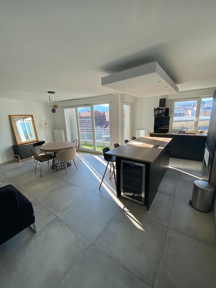 Splendide 70m2 Parking+ Terrasse - Clermont-Ferrand