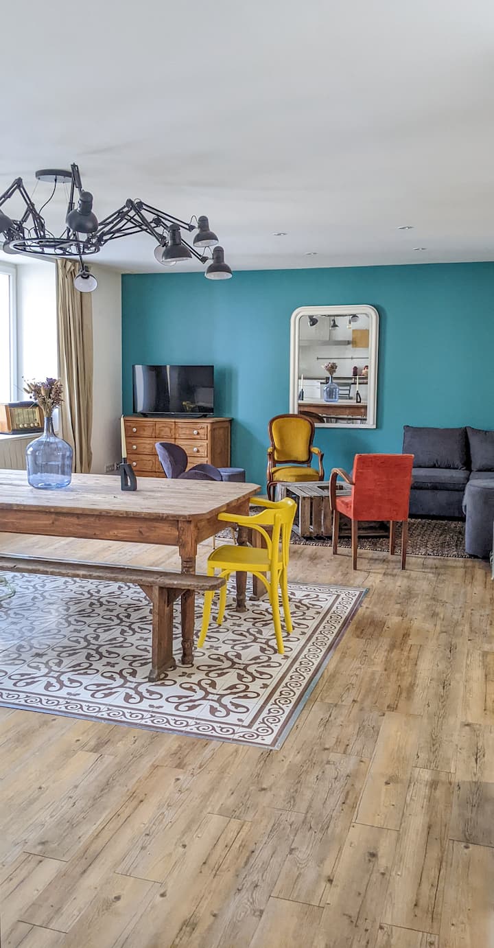 Cœur D'audierne, Maison Familiale En Centre Ville - Finistère