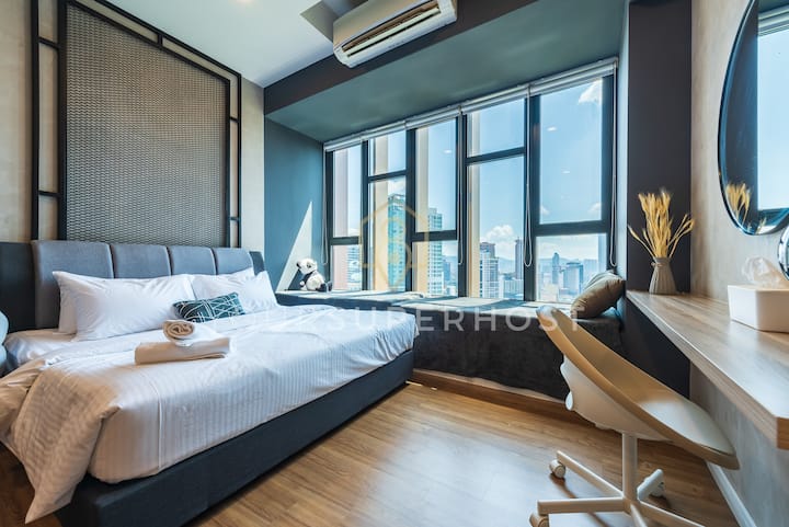 Lvl32 Nearklcc【30night Longstay-20%】kingbed|washer - Kuala Lumpur