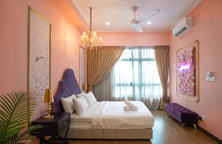 【Astoria Ampang】romantic/sweet 1-bedroom Getaway - Ampang Jaya