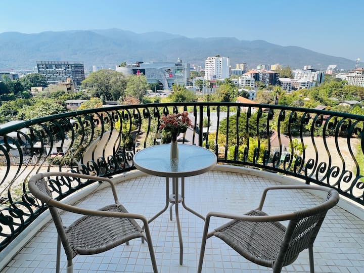 清迈市区宁曼路玛雅商圈浪漫阳光迷人山景一室一厅全新公寓 - Chiang Mai