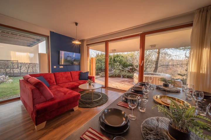 Stylish Ap In Modern Villa With Whirlpool&terrace - Prága