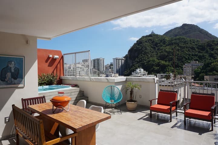 Penthouse Avec Piscine Et Vue Du Christ - Rio de Janeiro