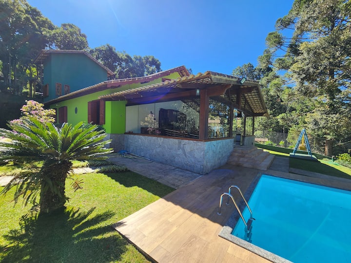 Mury Sitio Cantão Suíço /Piscina /Sauna /Jogos - Nova Friburgo