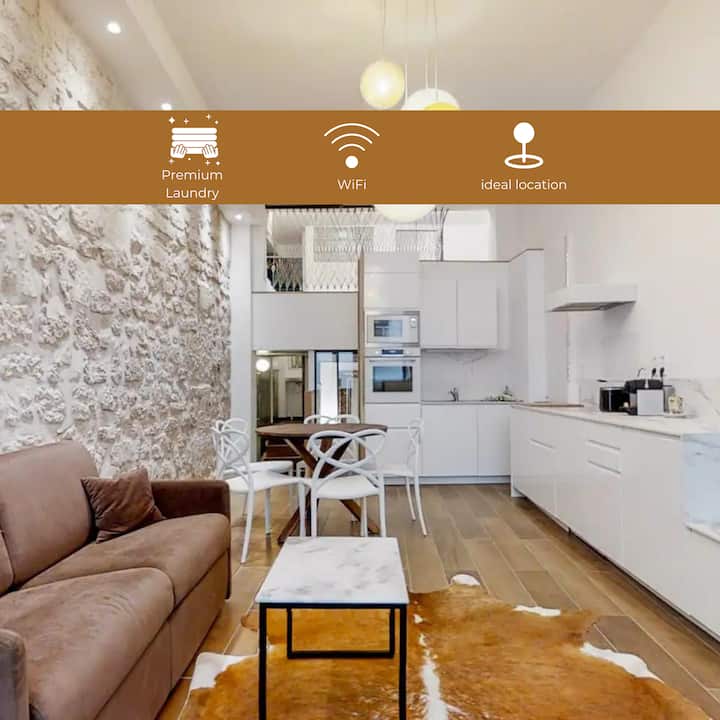 Loft La Fontaine, Marais,chatelet, Beaubourg Clim - Paris