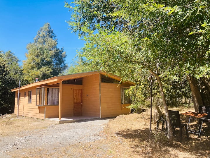Cabane et baignoire dans la forêt. - Cabanes à louer à Pucón, Araucanía ...