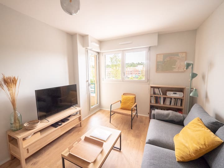 Apt 2-4 Pers. Arcachon + Parking - Bassin d'Arcachon