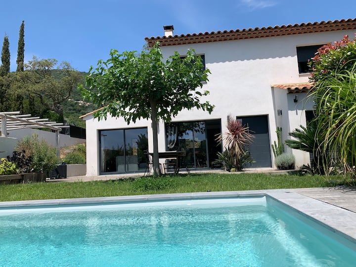 Cavalaire Villa 4* Piscine Chauffée 6 Personnes - Cavalaire-sur-Mer
