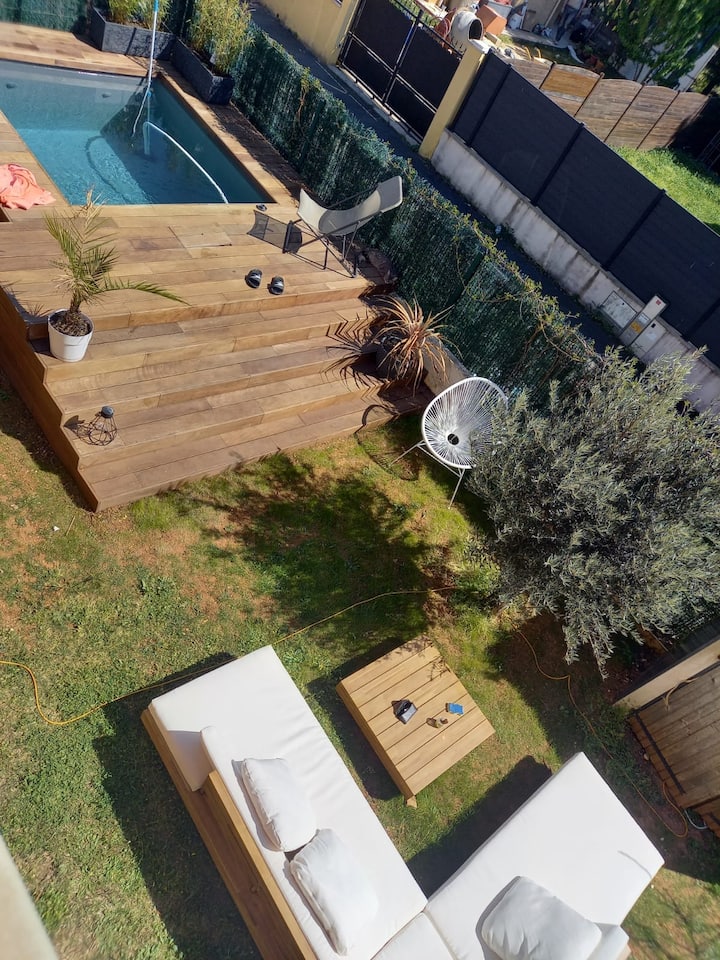 Villa 120 M2, Proche Rivière - Ganges