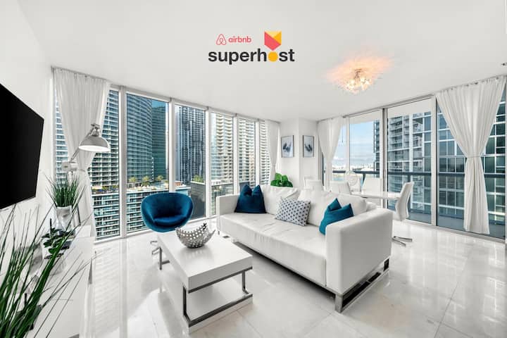 Magnificent 2br/2ba Corner Unit | Icon Brickell - Miami