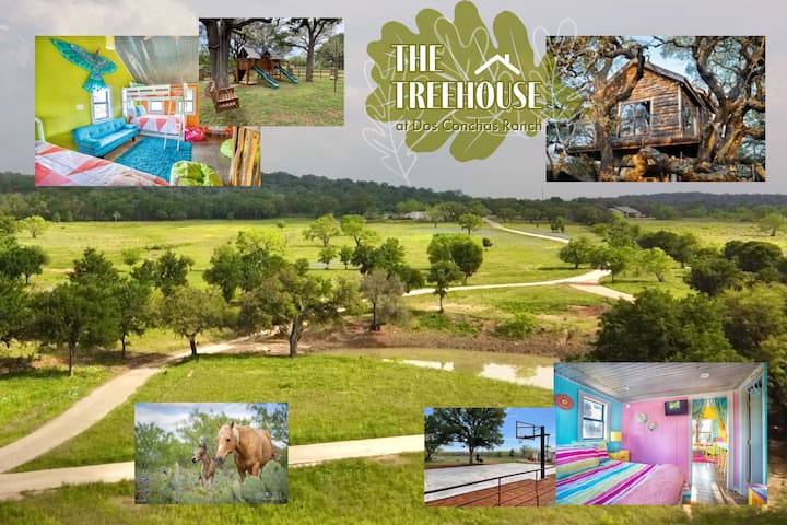 Hill Country Treehouse At Dos Conchas Ranch - Marble Falls, TX